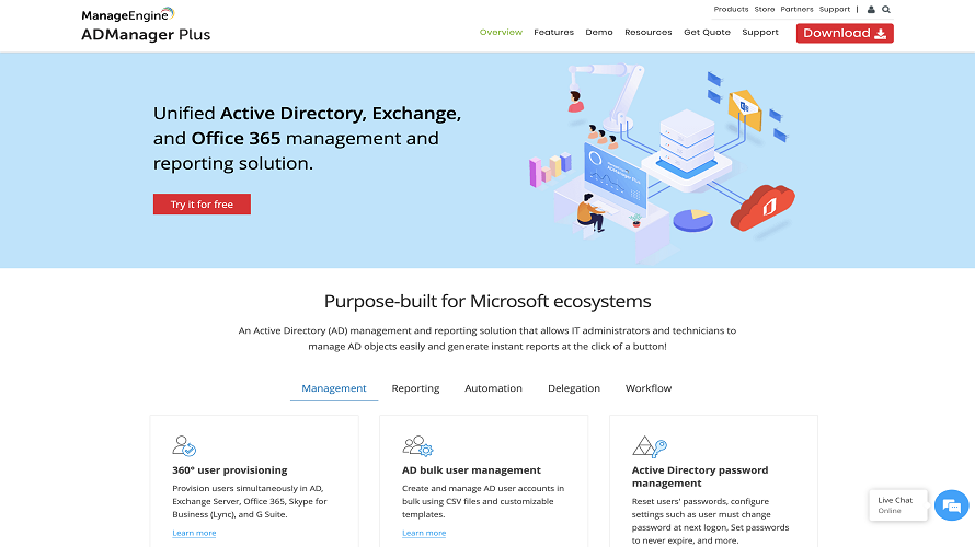 ManageEngine ADManager Plus Reviews & Pricing 2022 - GoodFirms