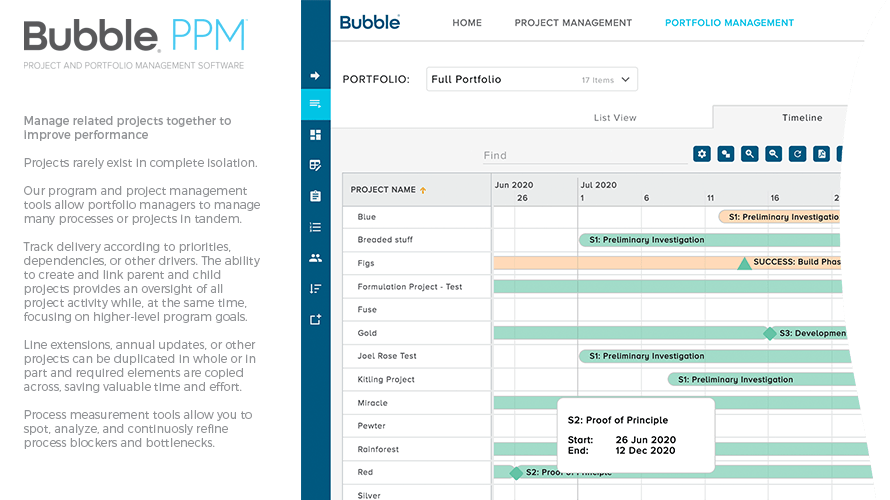 Bubble PPM Reviews & Pricing 2022 - GoodFirms