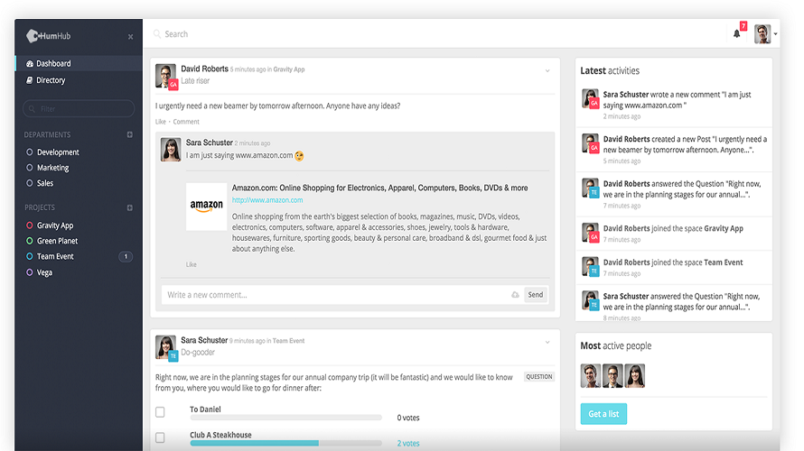 HumHub Reviews & Pricing 2023 - GoodFirms